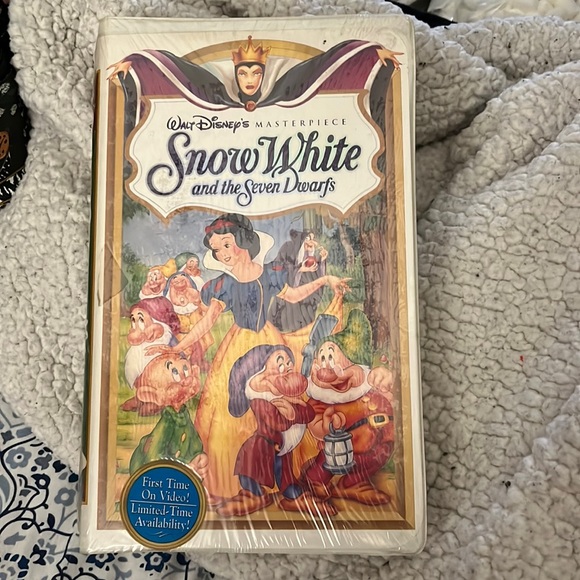 Disney | Media | Rare 9s Sealed Snow White Vhs | Poshmark